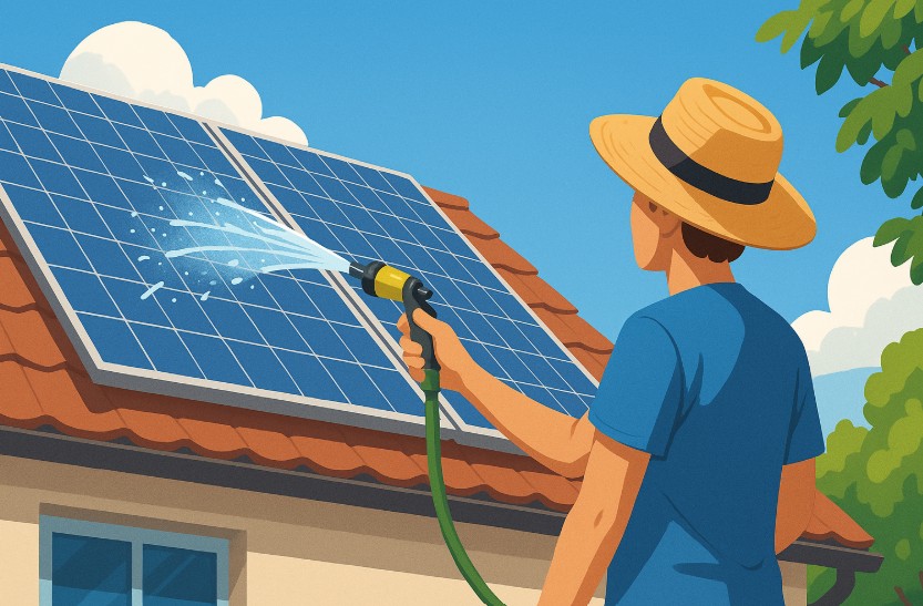 How to Clean Solar Panels Safely?