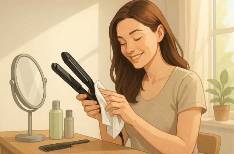 How to Clean Hair Straightener Safely at Home? | How To Cleaning Blog